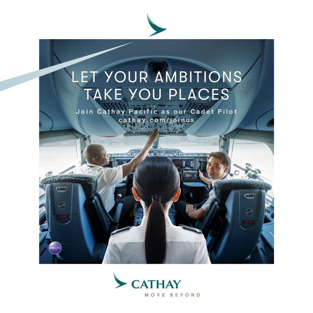 Cathay Pacific Cadet Pilot Program with AeroGuard FTC